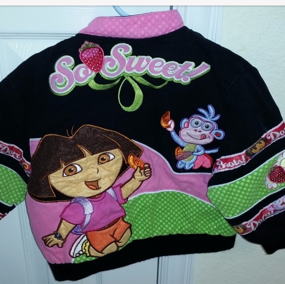 Nickelodeon | Jackets & Coats | Dora The Explorer Jacket Size 56 For ...